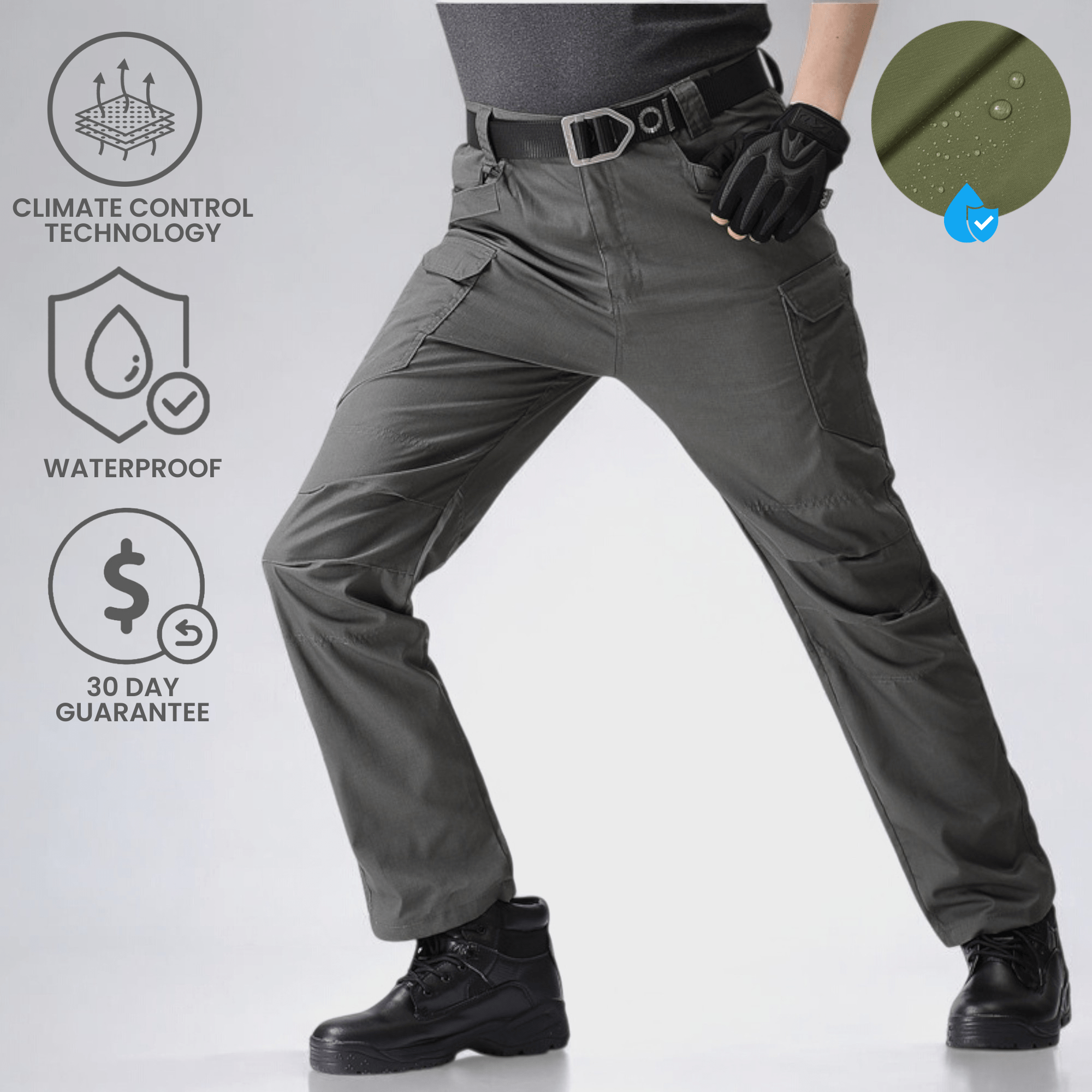 Fleece Lined Waterproof Utility Trousers – The True Tailor Company