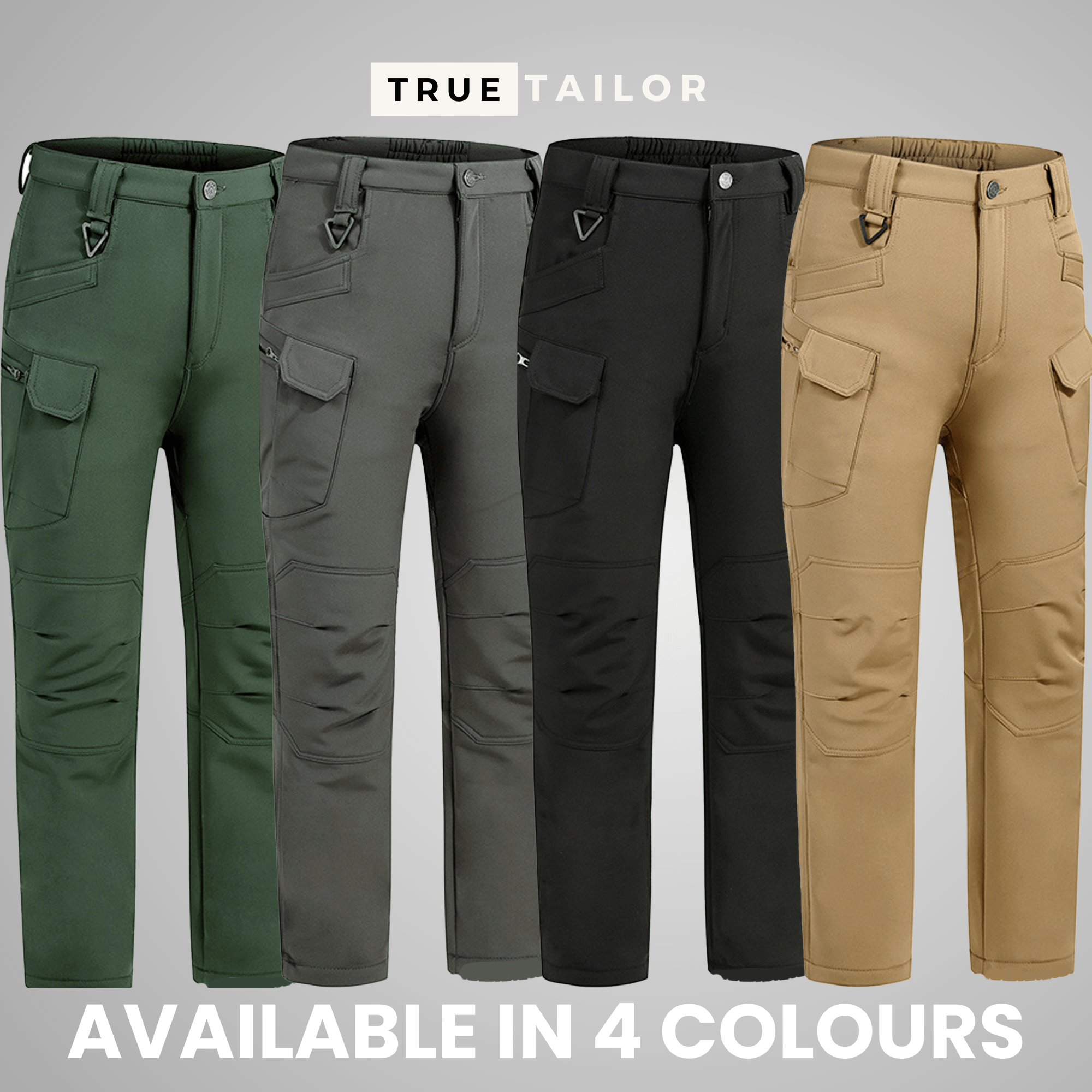 Fleece Lined Waterproof Utility Trousers – The True Tailor Company
