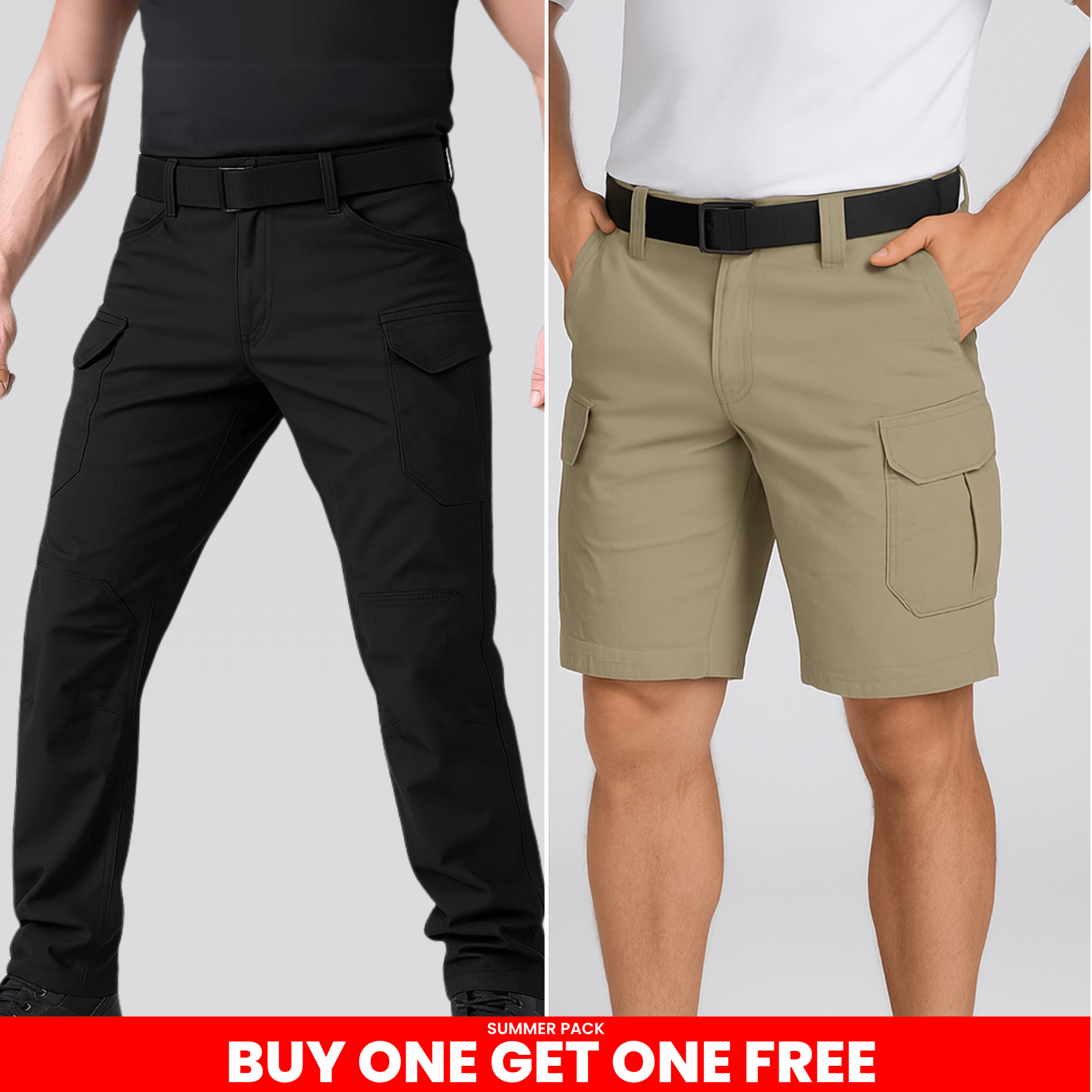 Summer Pack: Ultraflex Work Trousers & Shorts Bundle – The True Tailor ...