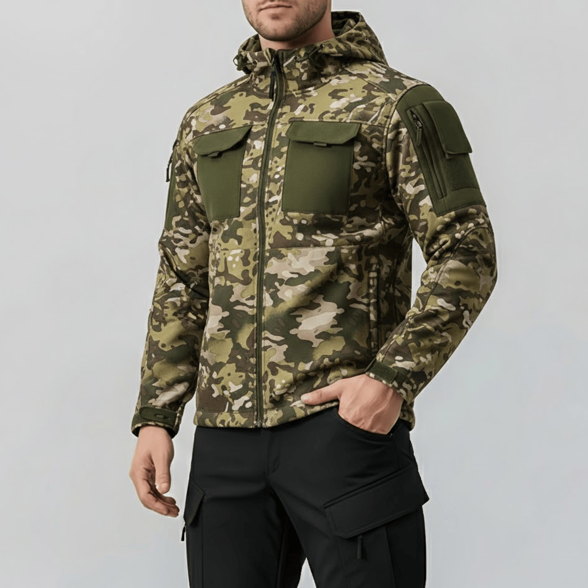 Woodland Camo Tactical Jacket – The True Tailor Company